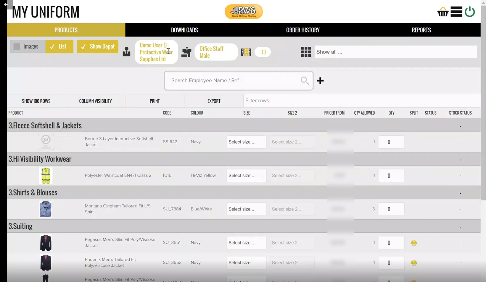 Help & Tutorials for MyWeb | Protective Wear Supplies
